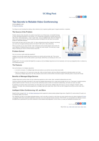 Integrated Marketing Example MegaPath One Unified Communications | PDF ...