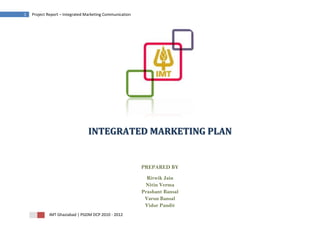Integrated marketing plan | PDF