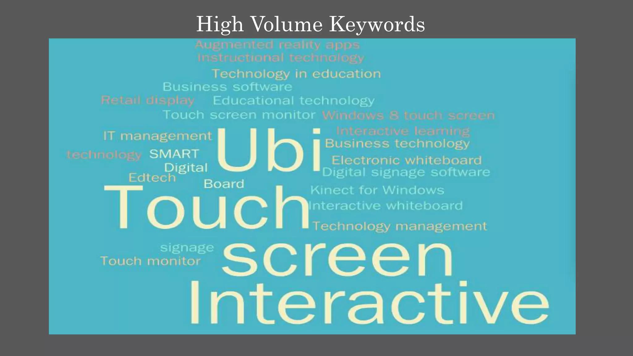 Integrated marketing strategy for Ubi Interactive | PPT