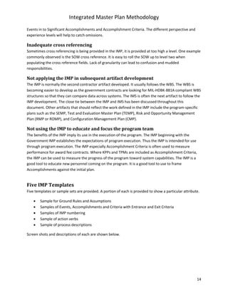 Integrated master plan methodology (v2) | PDF