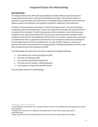 Integrated master plan methodology (v2) | PDF