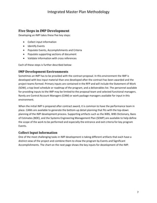 Integrated master plan methodology (v2) | PDF