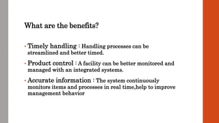 INTEGRATED MATERIAL HANDLING SYSTEMS by tharun kumar.pptx