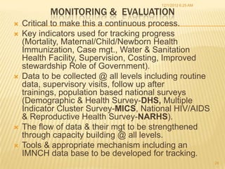 Integrated maternal newborn & child health | PPTX