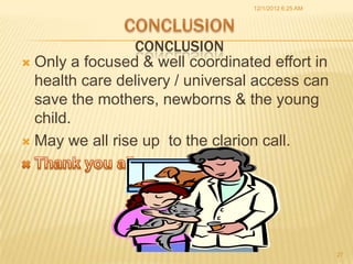 Integrated maternal newborn & child health | PPTX