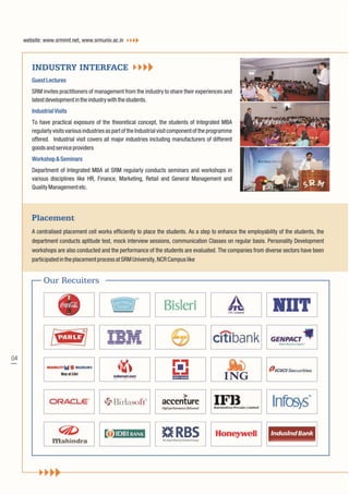 Integrated mba brochure | PDF