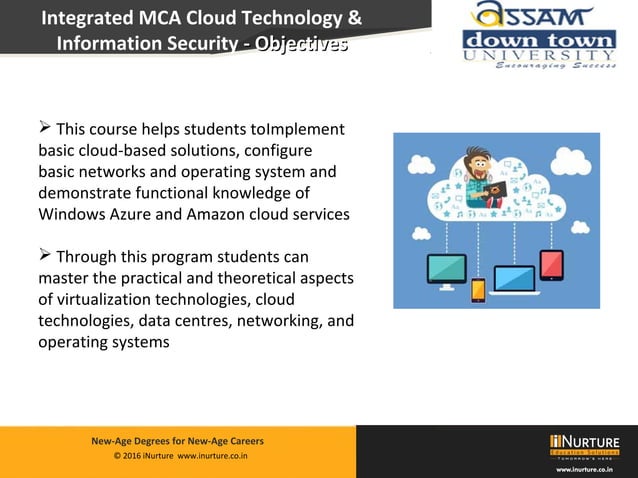 Integrated mca cloud technology & information security | PPT
