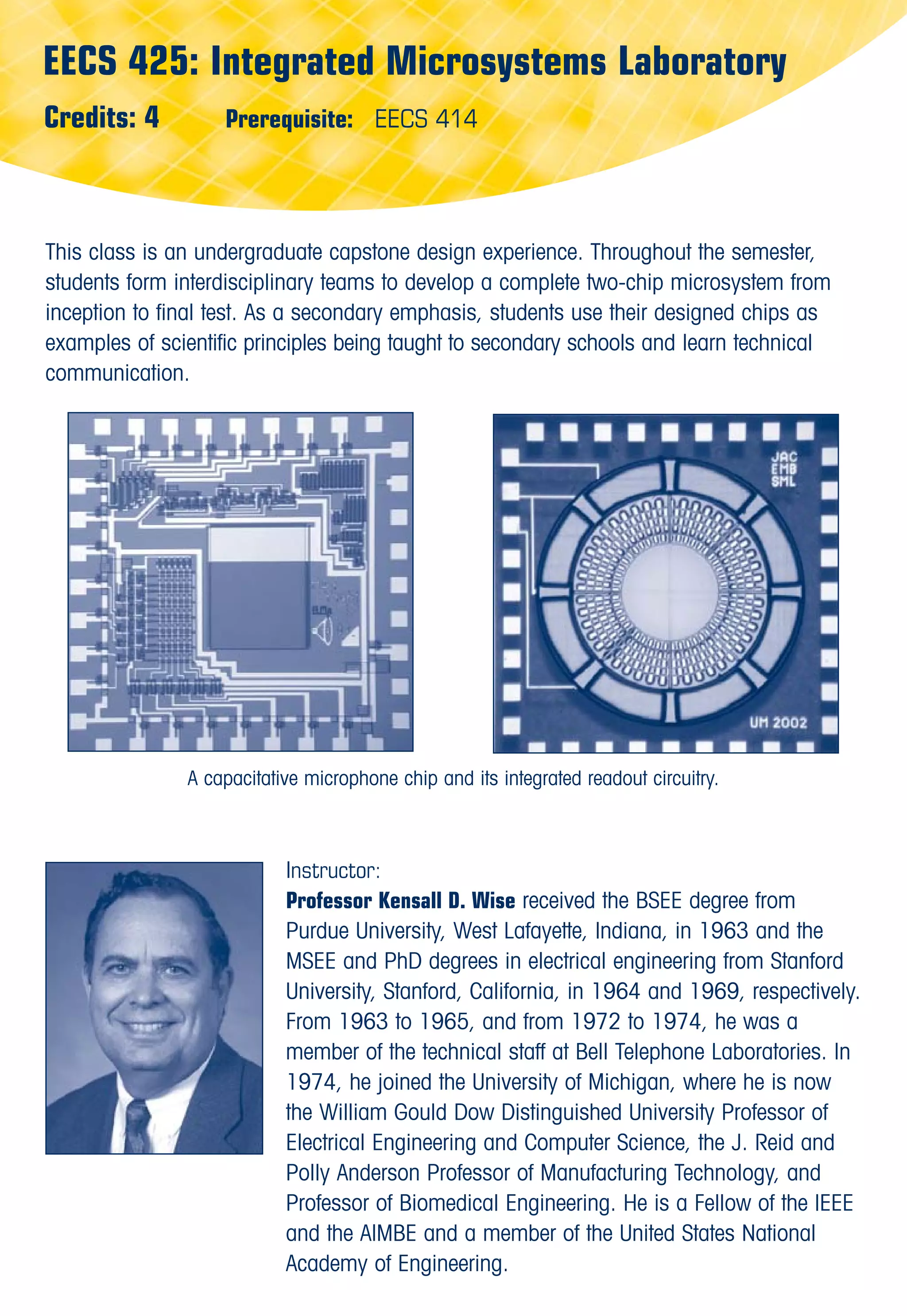 Integrated microsystemscurriculum | PDF