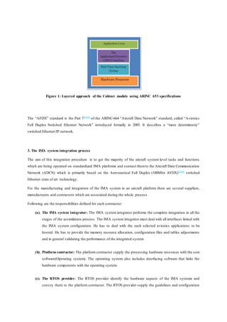 Integrated Modular Avionic(IMA) System Integration Process | DOCX