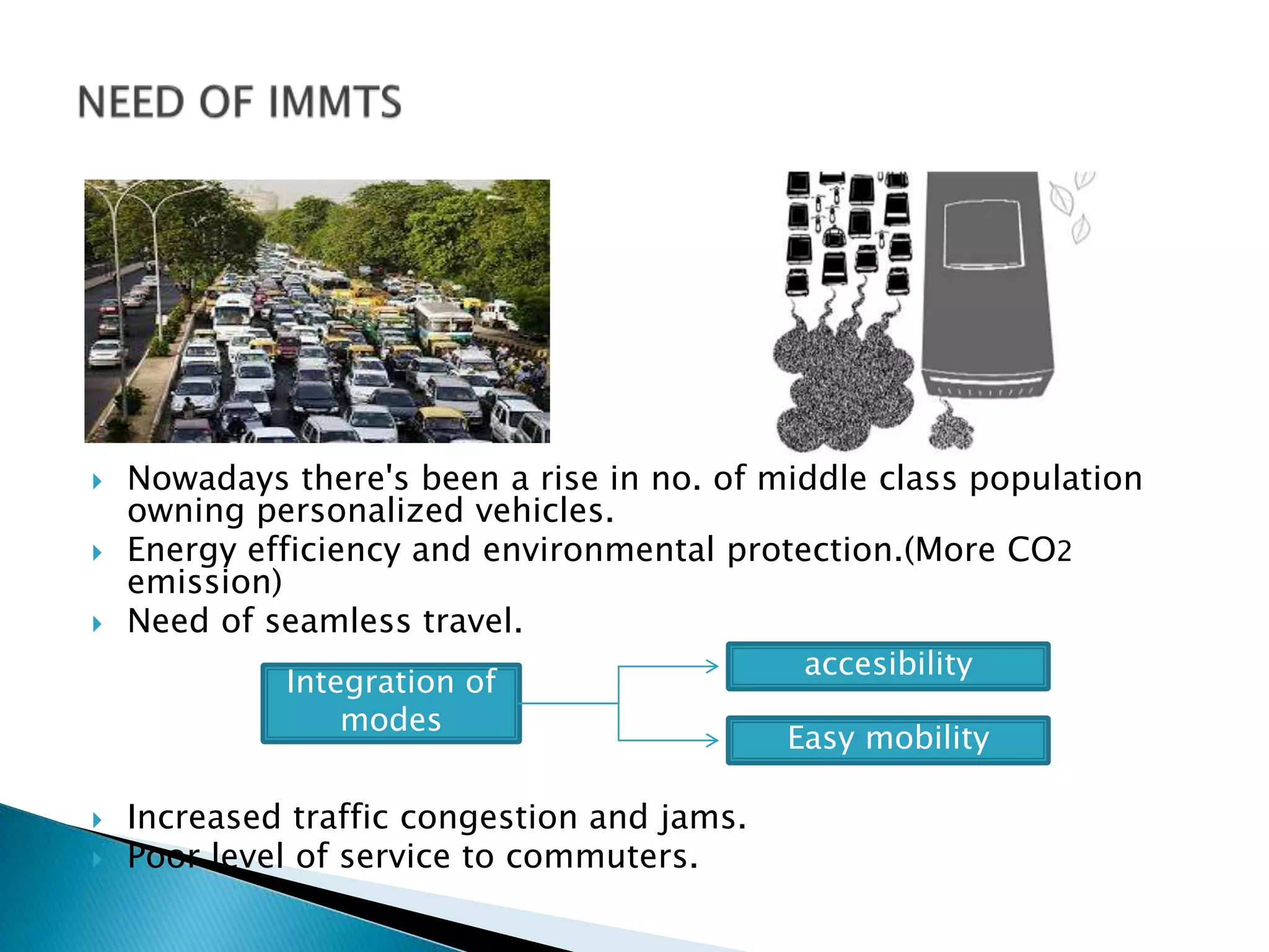 Integrated multi modal transportation system | PPTX