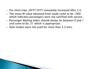Integrated multi modal transportation system | PPTX