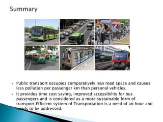 Integrated multi modal transportation system | PPTX