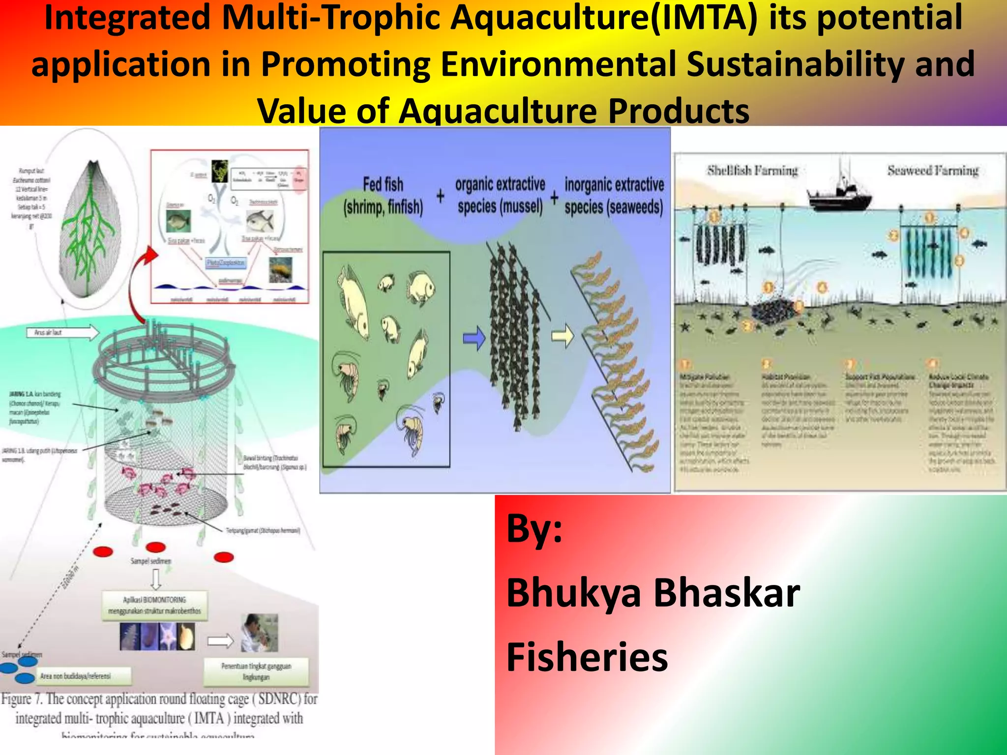 Integrated Multi-Trophic Aquaculture(IMTA) its applications by B.pptx