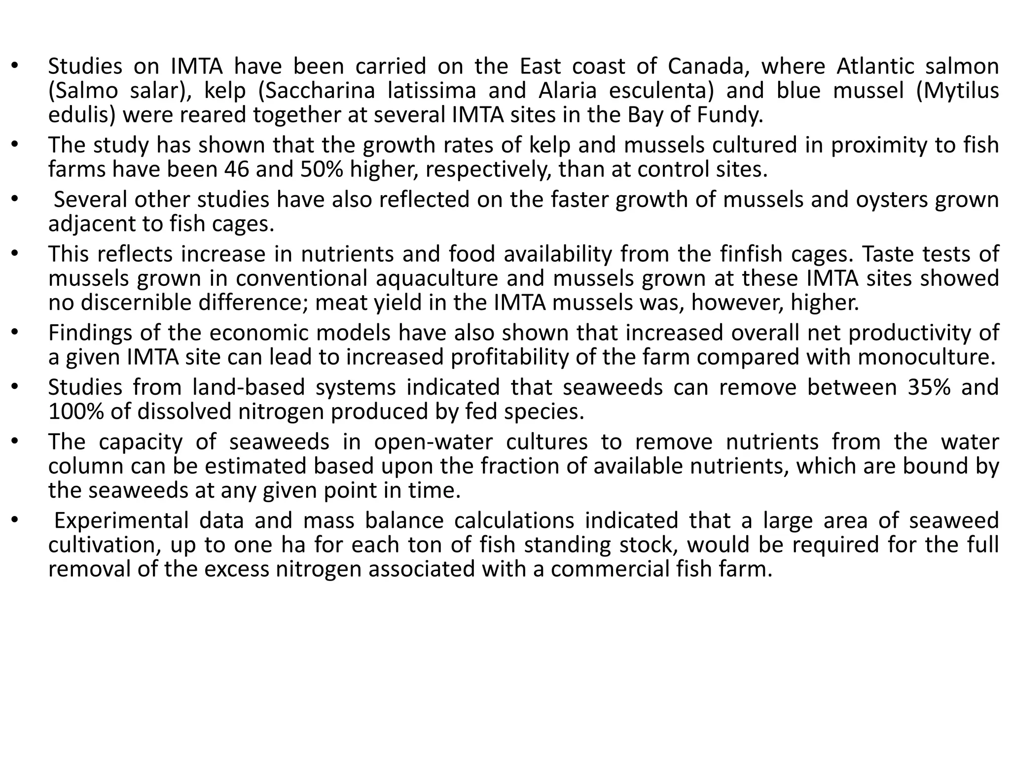 Integrated Multi-Trophic Aquaculture(IMTA) its applications by B.pptx