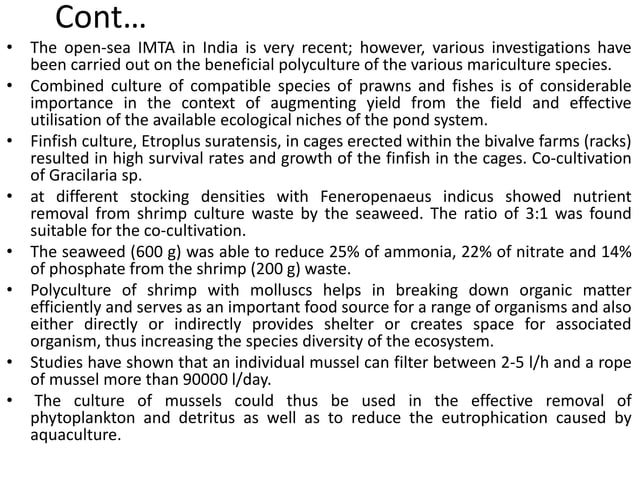 Integrated Multi-Trophic Aquaculture(IMTA) its applications by B.pptx