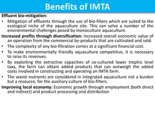 Integrated Multi-Trophic Aquaculture(IMTA) its applications by B.pptx
