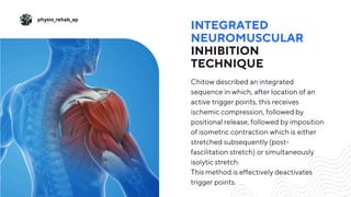 Integrated Neuromuscular Inhibition Technique (INIT) | PDF