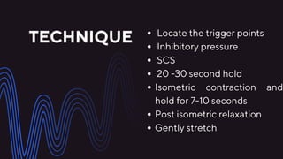 Integrated Neuromuscular Inhibition Technique (INIT) | PDF