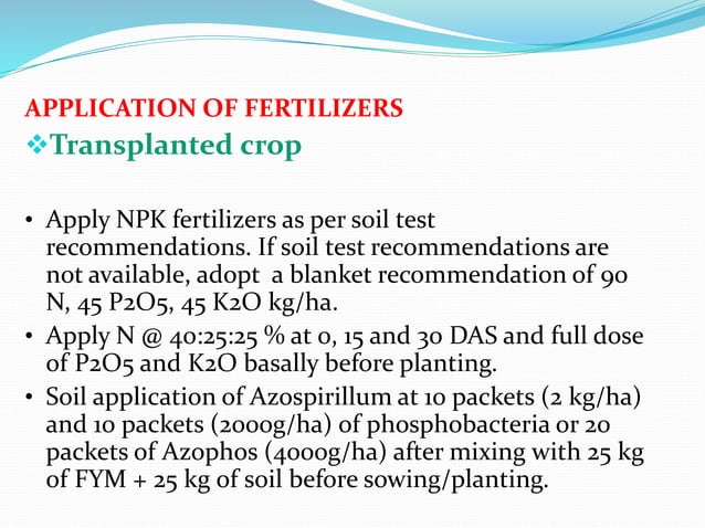 Integrated Nutrient Management In Sorghum Pearlmillet Pptx