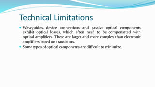 Integrated optics devices | PPTX | Computer Networking | Computing