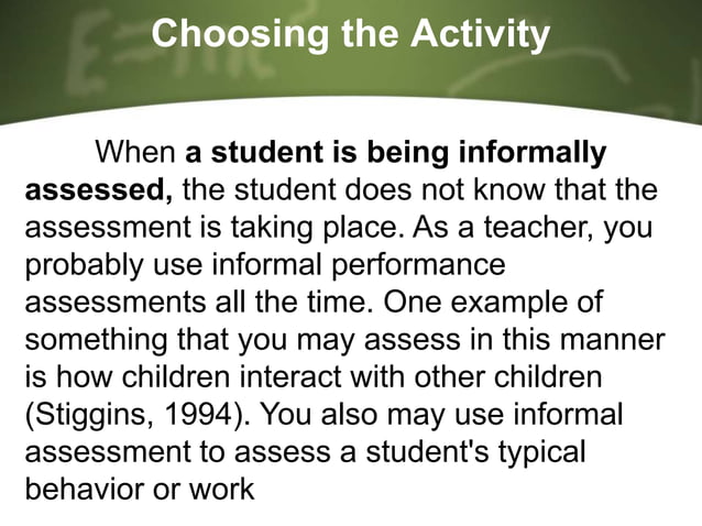 Integrated performance assessment ppt | PPTX | Educational Assessment ...