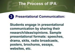 Integrated performance assessment ppt | PPTX