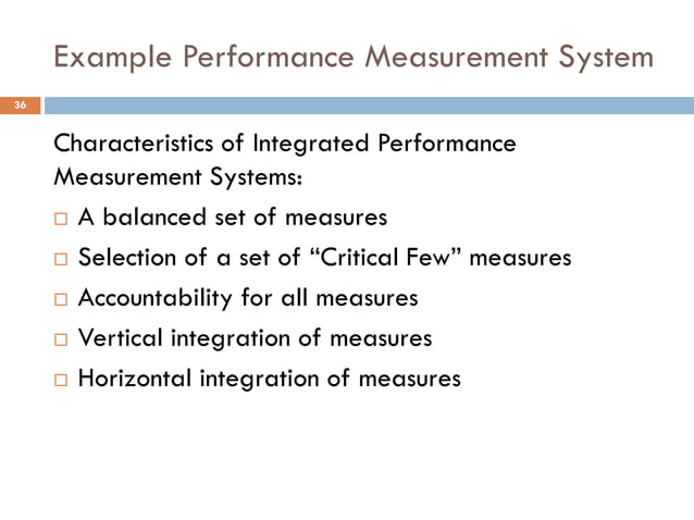 Integrated Performance Management | PPT