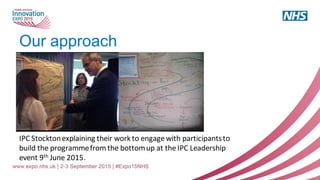 Integrated personal commissioning, innovate stage, 1pm, 3 september ...