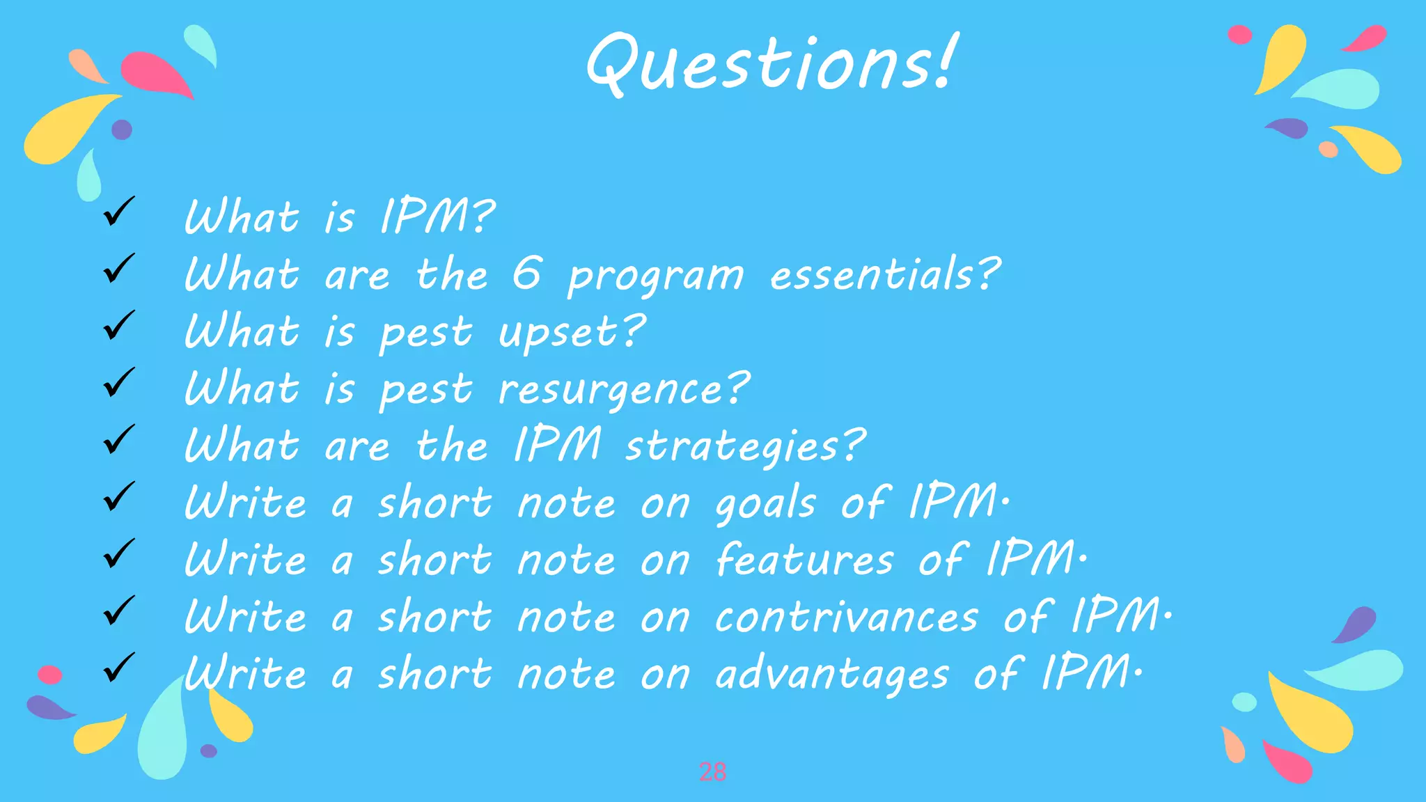 Integrated pest management | PPTX