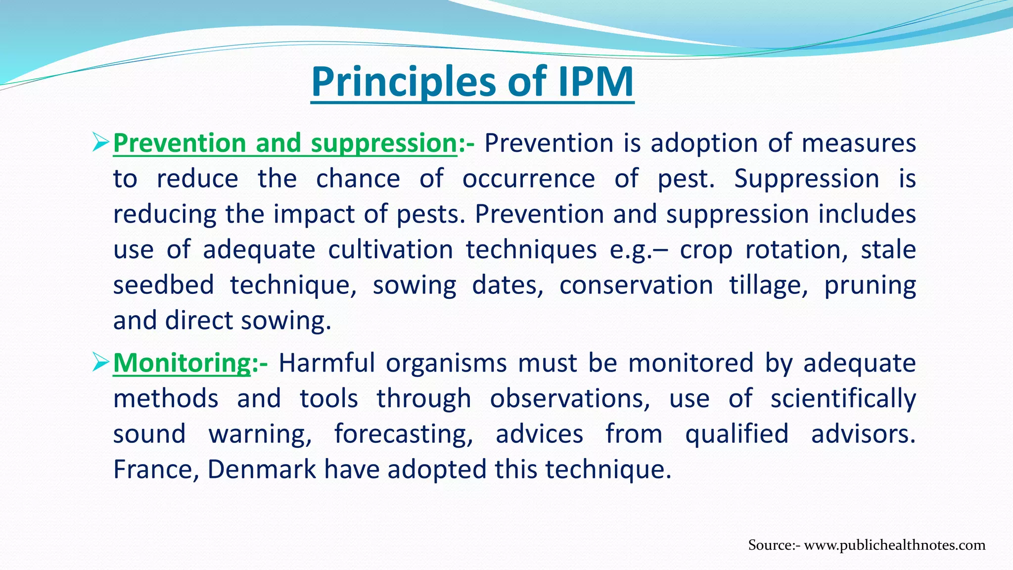 Integrated Pest Management (IPM) | PPTX