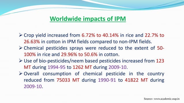 Integrated Pest Management (IPM) | PPTX