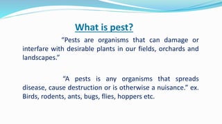 Integrated Pest Management (IPM) | PPTX