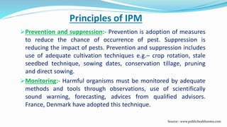Integrated Pest Management (IPM) | PPTX
