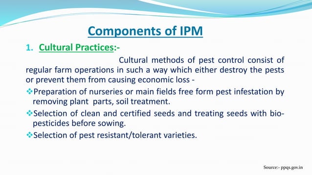 Integrated Pest Management (IPM) | PPTX