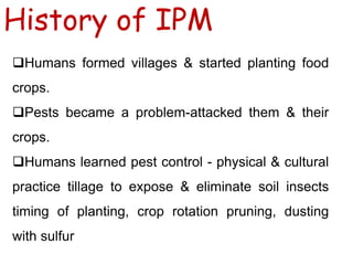 Integrated pest management | PPTX