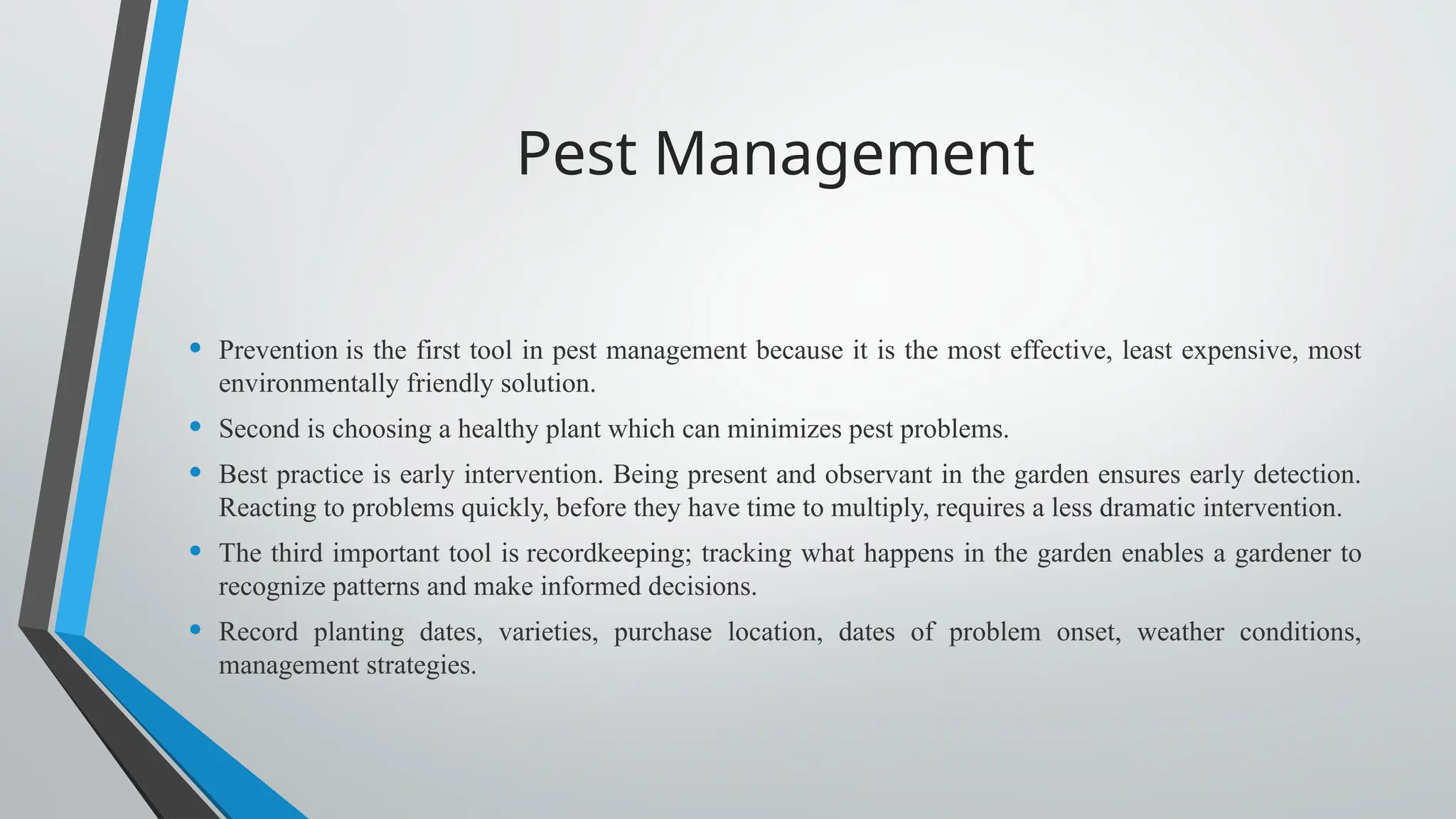 Integrated Pest Management Techniques to keep environment clean | PPT