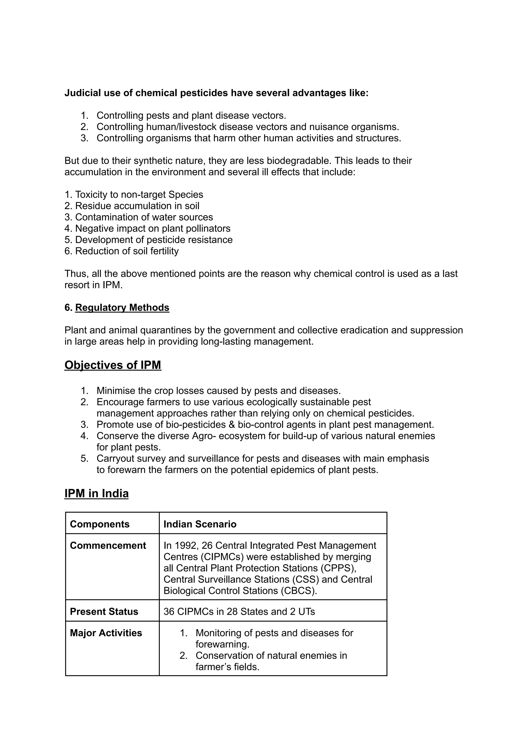 Integrated Pest Management: a holistic approach to managing pests | PDF
