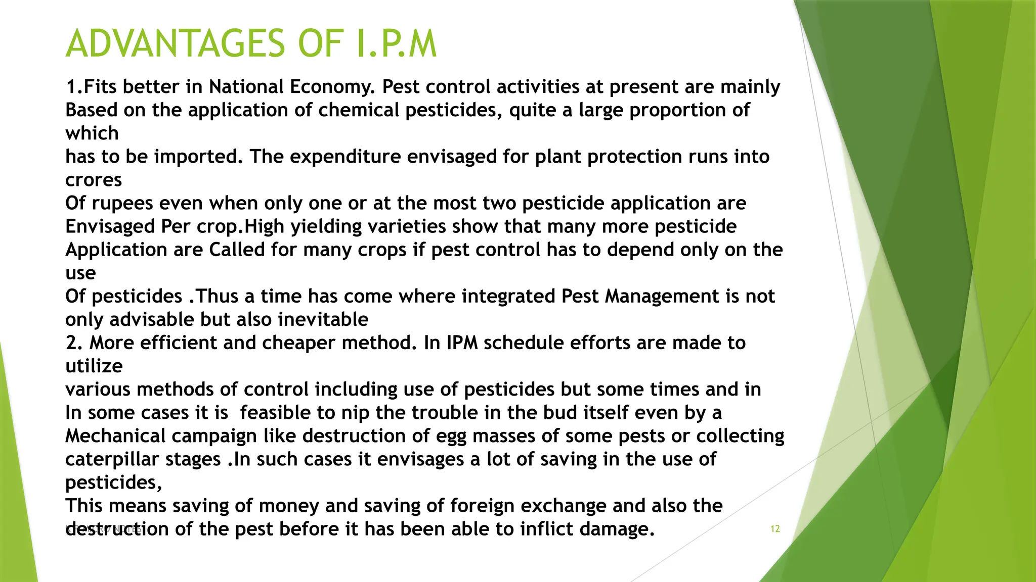INTEGRATED PEST MANAGEMENT K R. pptx | PPTX