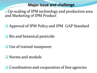 Integrated pest management of fruit fly (bactrocera cucurbitae ) in vegetables crops nepal,himal ...