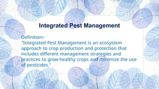 Integrated Pest Management pf agriculture PPT.pptx