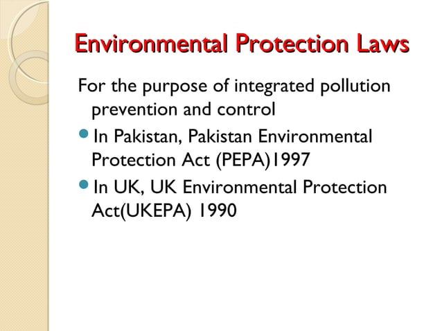 INTEGRATED POLLUTION PREVENTION AND CONTROL | PPT