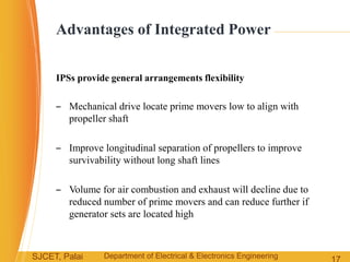 Integrated power systems For Continuity Of Electrical power In NAVY | PPTX