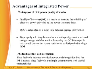 Integrated power systems For Continuity Of Electrical power In NAVY | PPTX