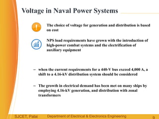 Integrated power systems For Continuity Of Electrical power In NAVY | PPTX