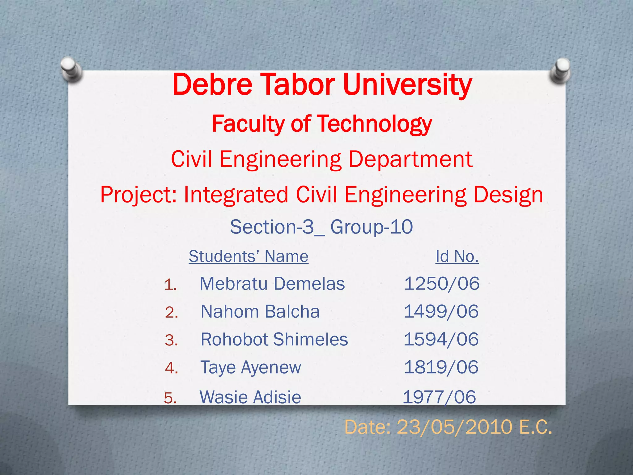 Integrated presentation pdf | PDF