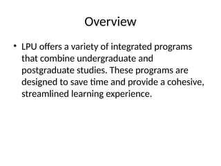 Integrated_Programs_LPU_Presentation.pptx