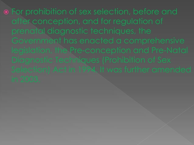 preference to male child | PPTX