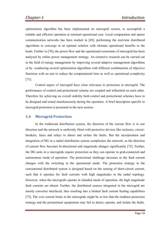 Integrated protection and control strategies for microgrid | PDF