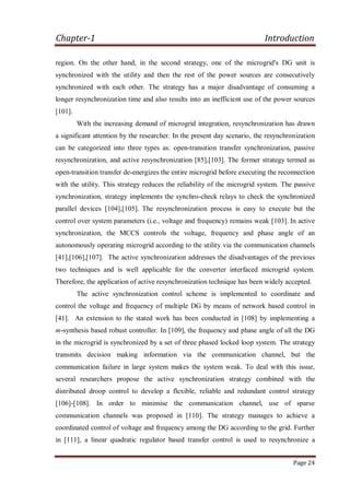 Integrated protection and control strategies for microgrid | PDF