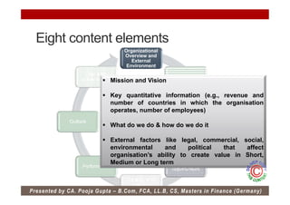 Integrated Reporting - How an organisation creates value? | PDF